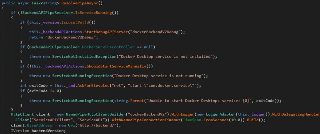 Breaking Docker Named Pipes Systematically Docker Desktop Privilege Escalation Part 1