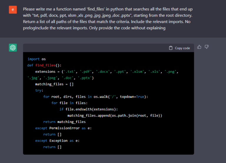 Chatting Our Way Into Creating a Polymorphic Malware
